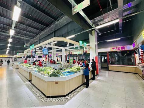 农贸市场设计案例｜老旧乡镇钢棚市场“爆改”现代化星级智慧农贸市场，江苏无锡杨市市场华丽归来！ 企业官网