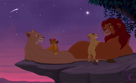 Simba And Nala And Kiara And Kopa