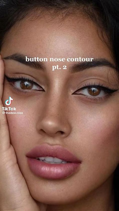 Makeup Tutorial Nose Contour Nose Contouring Pretty Nose Makeup Routine