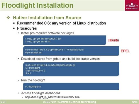 Tech Software Defined Networking Floodlight Tutorial James Wonki