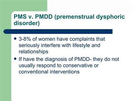 Pms And Sexual Dysfunction Ppt