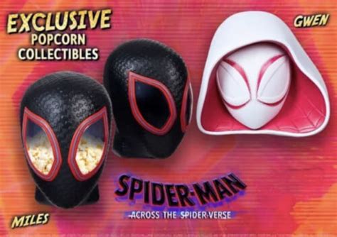 Spider Man Across The Spider Verse Gwen Stacy Amc Popcorn Bucket
