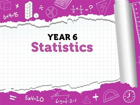 Statistics Year 6 White Rose Maths Teaching Resources