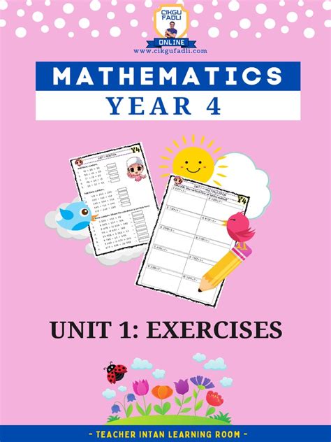 year 4 unit 1 exercises mathematics year 4 unit 1 exercises pdf