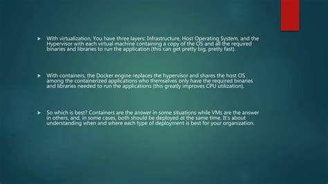 dockers and containers basics pptx operating systems computer