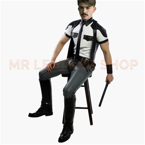 Leather Police Outfit Are Specially Made With Genuine Leather