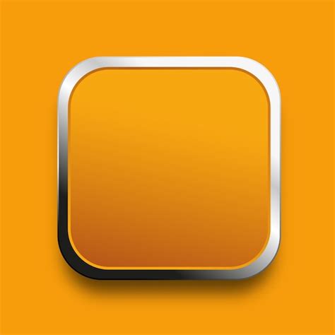 orange rectangle button