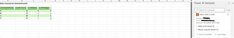 no longer able to insert table from power platfo microsoft