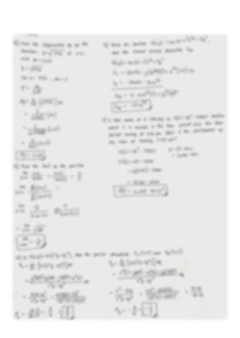 Solution Calculus 1 Practice Problems Studypool