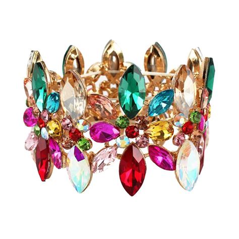 Crystal Stretch Bracelet Wholesale Fashion Jewelry