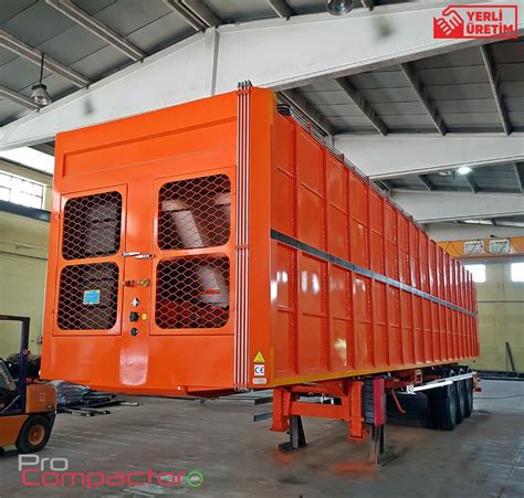Semi Trailer Garbage Transfer Compactor Procompactor Waste