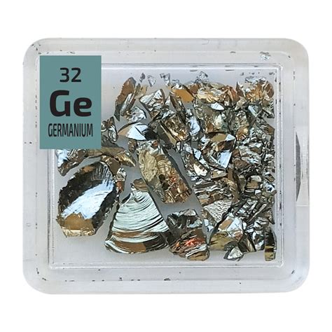 Germanium Crystal Pieces Periodic Element Tile The Periodic Element Guys