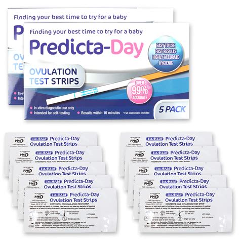 Buy 10pc Ovulation Fertility Test Kits Lh Hormone Indicator Dip
