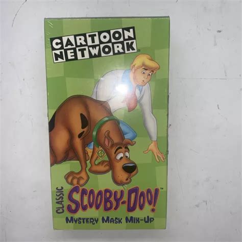 Scooby Doo Mystery Mask Mix Up Vhs Cartoon Network New Factory Sealed