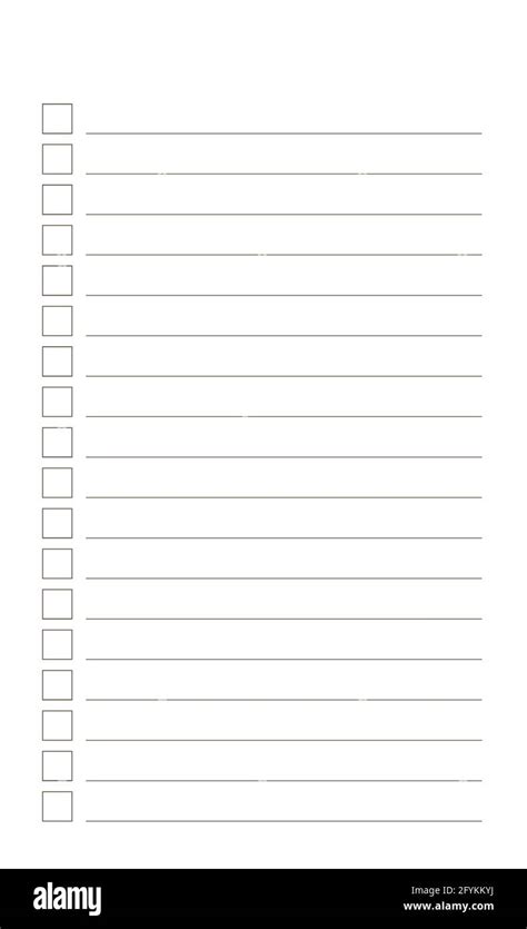Blank List
