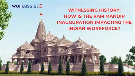 Witnessing History How Is The Ram Mandir Inauguration Impacting The