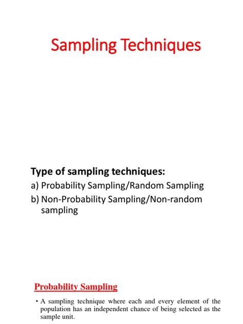 sampling techniques pdf sampling statistics stratified sampling