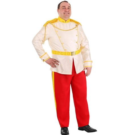 4x Men Disney Cinderella Plus Size Prince