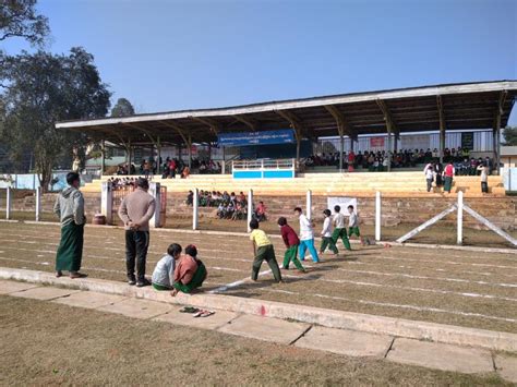 ကျောက်မဲခရိုင် ပြည်သူ့အားကစားကွင်းအတွင်း အားကစားပြိုင်ပွဲများ ကျင်းပ Information And Public