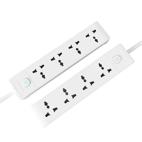 Cablet 4010 18 4 Universal Socket 1 Master Switch 10a And 2500w White