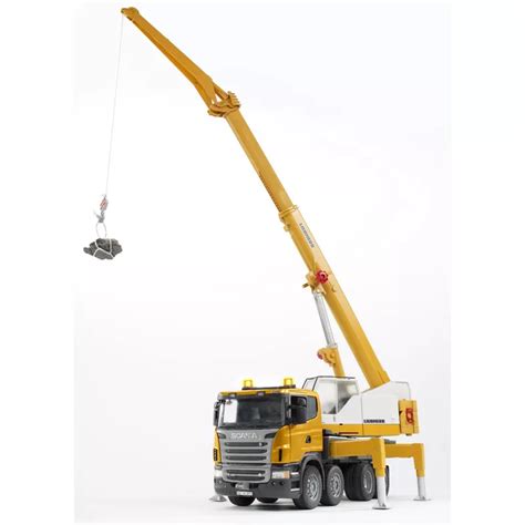 Buy Bruder Scania R Series Liebherr Crane With Lights And Sounds Online