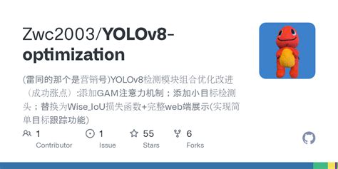 yolov8 optimization readme md at main · zwc2003 yolov8 optimization