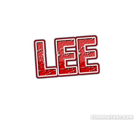 Lee Logo Free Name Design Tool From Flaming Text