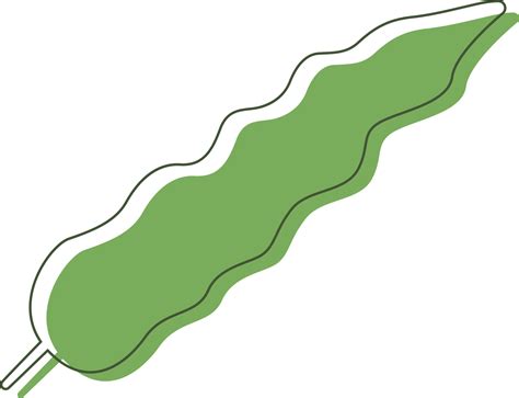 Tropical Leaf Shape 21187620 Vector Art At Vecteezy