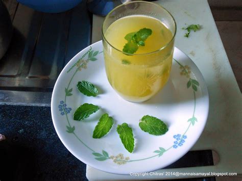 Kalakkalsamayal Aam Panna Raw Mango Drink