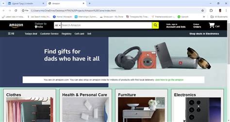 Video Ujjawal Tyagi On Linkedin Amazonclone Webdevelopment Ecommerce Projectshowcase