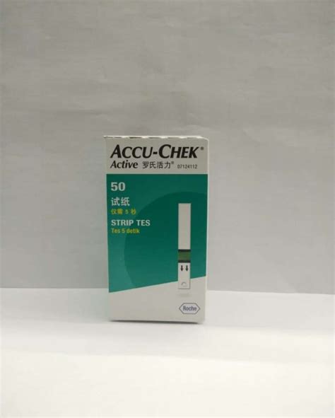 Promo Accu Check Active Test Strip Isi 50 Strip Diskon 33 Di Seller Jaya Raga Selapajang Jaya