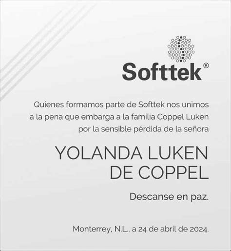 Yolanda Luken Aguilar Obituario Esquela