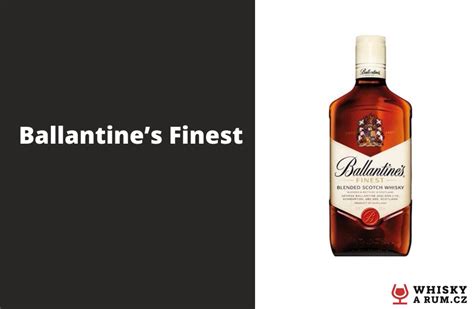 Recenze: Ballantines Finest - nejprodávanější skotská whisky - Whisky a ...