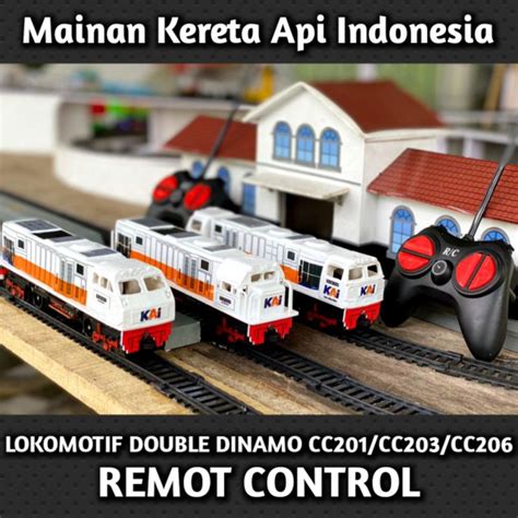 jual mainan kereta api remote control rc bisa berjalan maju mundur