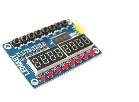 Modulo Display Siete Segmentos Tm1638 X8 Para Arduino Robot Electronica