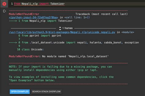 No Module Named Nepali Nlp Local Dataset Error On Loading The Library Issue Sushil G