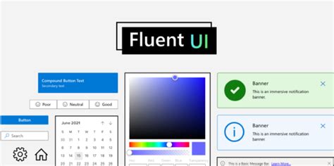 Fluent Ui A Free Interactive Ui Library In Uxpin