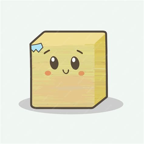 Premium Vector Vector Cute Sticky Notes Cartoon Style