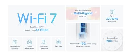 Introducing Wi Fi 7 Mesh System Deco BE85 Deco BE95 Home Network