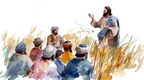 Jesus Ensinando Seus Discípulos O Significado Da Parábola Do Semeador