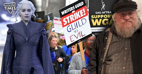George R R Martin Couldnt Give A Lesser Damn About Writers Strike