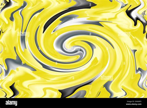 Illustration Of Illuminating Yellow And Metallic Gray Artistic Bursting Illustration Of Illuminating Yellow And Metallic Gray Artistic Bursting