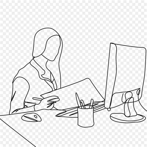 Abstract Line Drawing Business Woman Wing Drawing Woman Drawing Bus