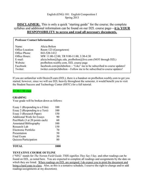 Syllabus Spring 2013 12 30 Class Docx