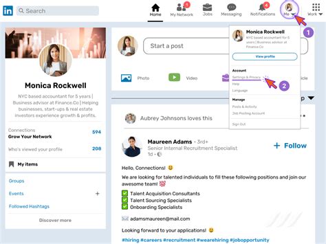 Manage Your Email Address On Linkedin Dripify