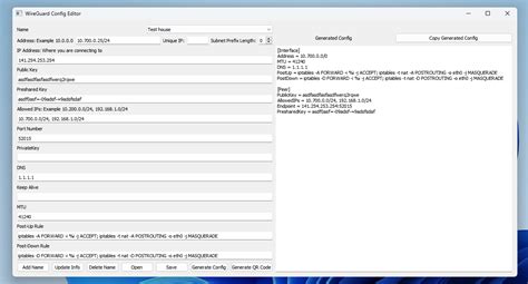 Wireguard Config Generator Software Created By Our Members Neowin