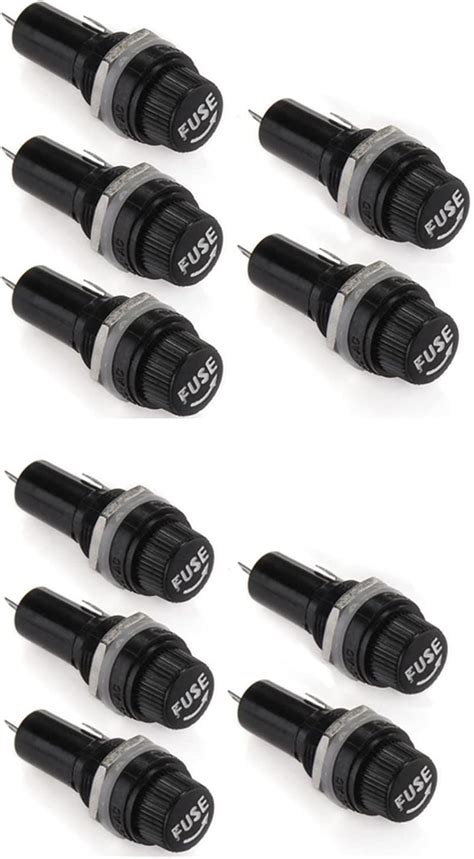 Lidon Fuse 10pcsset Durable Fuse Mount Holders Panel Mount
