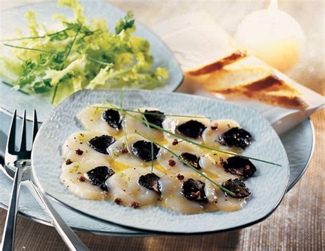 Recette Palets De Saint Jacques Aux Truffes Marie Claire
