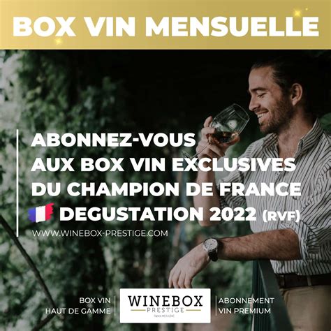Abonnement Box Cadeau Vin Winebox Prestige