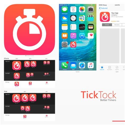 Create An Ios App Icon For A Timer App Icon Or Button Contest